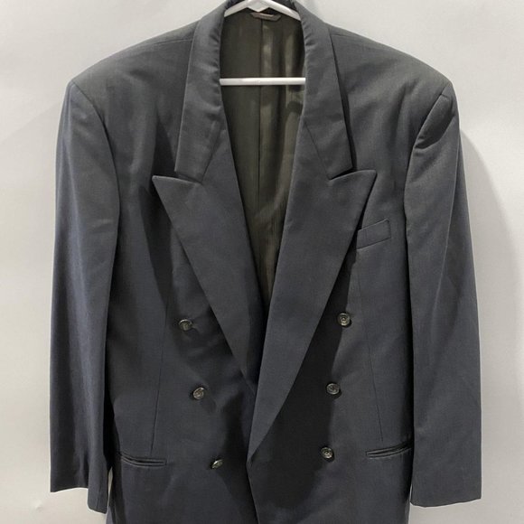 Dior | Suits & Blazers | Authentic Christian Dior Mens Black Peak Lapel ...